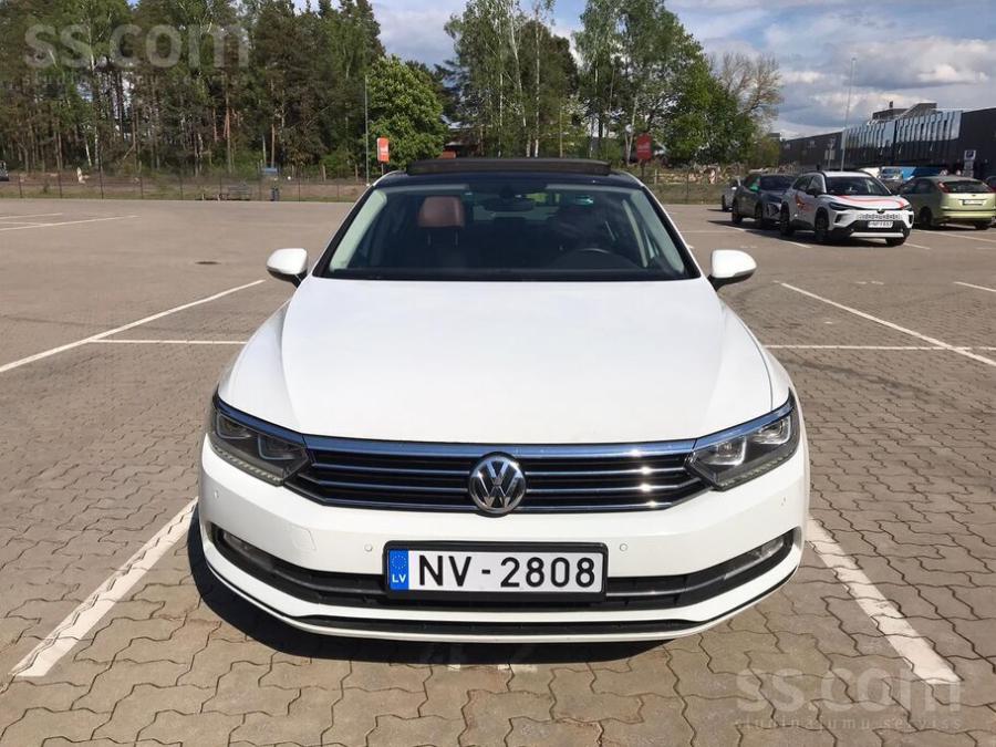 Balts Volkswagen Passat B8 2015 Rīga, ar dzinēja tilpumu 1.60 L un nobraukumu 185 tūkst. km par 12000 €, foto 3 vietnē AUTOMOTO.COM.LV