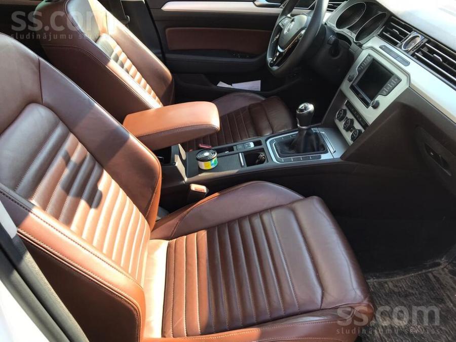 Balts Volkswagen Passat B8 2015 Rīga, ar dzinēja tilpumu 1.60 L un nobraukumu 185 tūkst. km par 12000 €, foto 10 vietnē AUTOMOTO.COM.LV