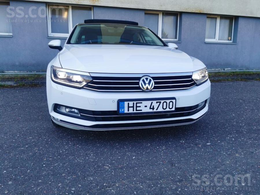 White Volkswagen Passat B8 2015 in Liepaja, with an engine capacity of 1.80 L and mileage of 200 thousand km for 10200 €, photo 8 on AUTOMOTO.COM.LV