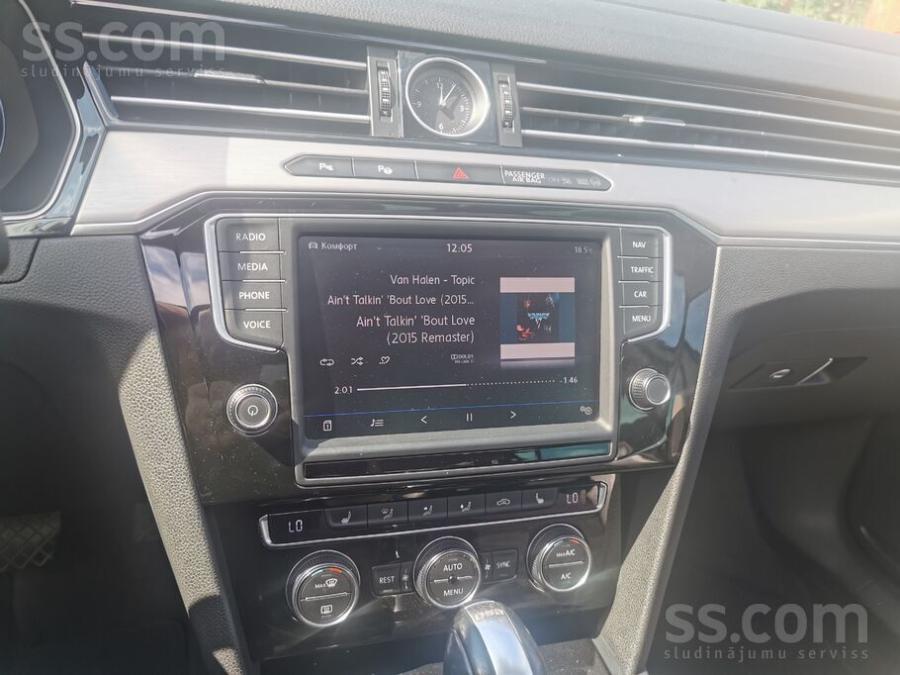 White Volkswagen Passat B8 2015 in Liepaja, with an engine capacity of 1.80 L and mileage of 200 thousand km for 10200 €, photo 14 on AUTOMOTO.COM.LV