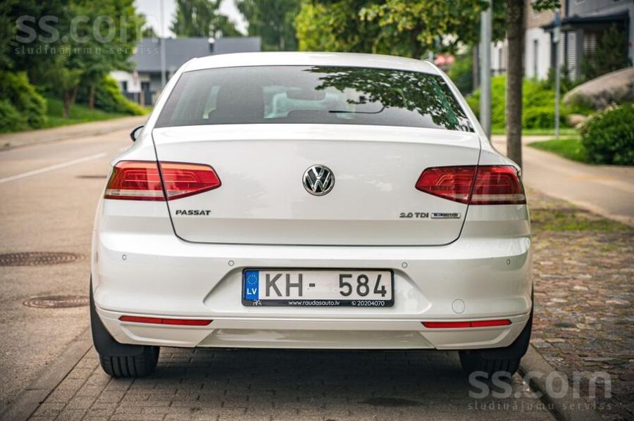 Balts Volkswagen Passat B8 2016 Rīga, ar dzinēja tilpumu 2.00 L un nobraukumu 182 tūkst. km par 9990 €, foto 6 vietnē AUTOMOTO.COM.LV