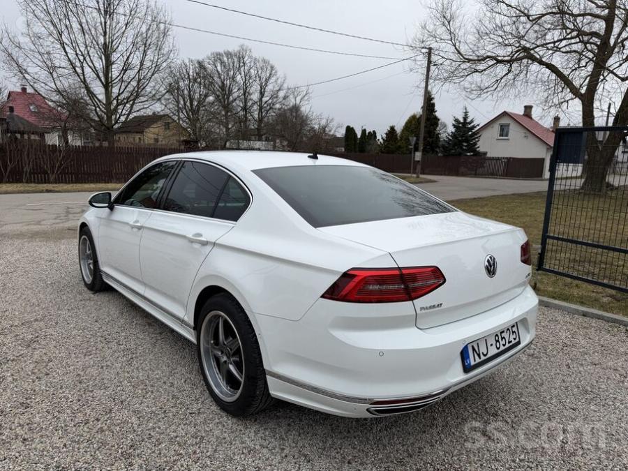 Balts Volkswagen Passat B8 2018 Ventspils, ar dzinēja tilpumu 2.00 L un nobraukumu 202 tūkst. km par 14900 €, foto 8 vietnē AUTOMOTO.COM.LV