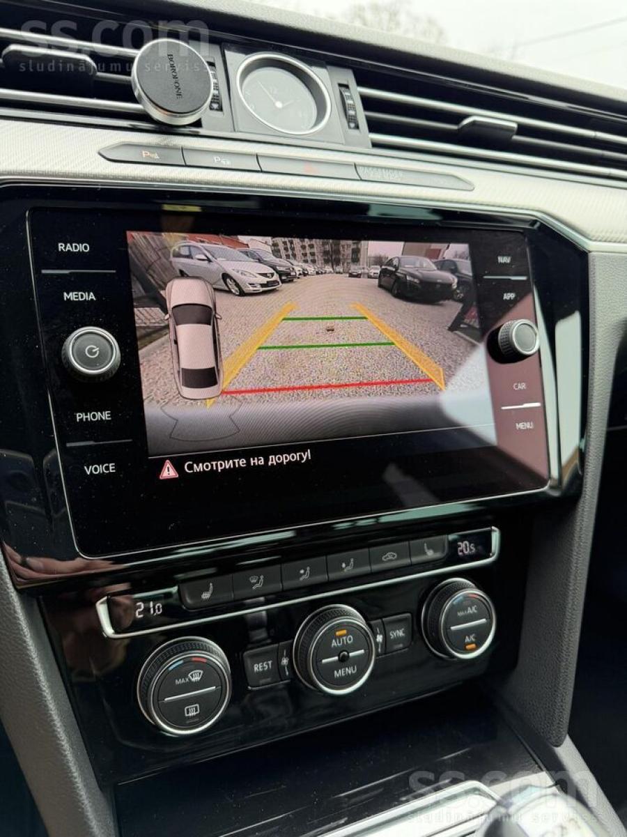 Balts Volkswagen Passat B8 2018 Ventspils, ar dzinēja tilpumu 2.00 L un nobraukumu 202 tūkst. km par 14900 €, foto 24 vietnē AUTOMOTO.COM.LV