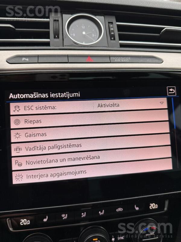White Volkswagen Passat B8 2019 in Jelgava, with an engine capacity of 1.50 L and mileage of 184 thousand km for 15500 €, photo 5 on AUTOMOTO.COM.LV