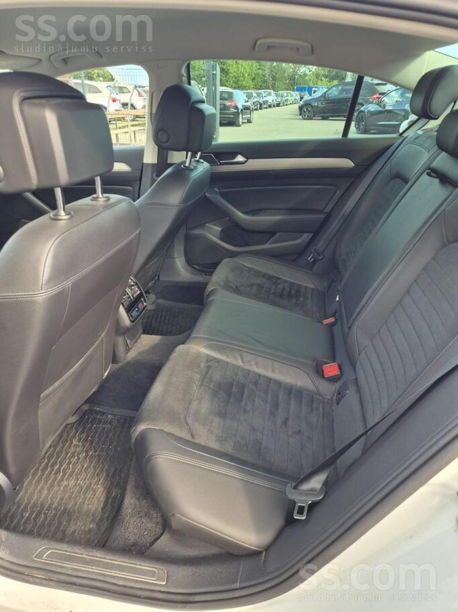 Balts Volkswagen Passat B8 2019 Rīga, ar dzinēja tilpumu 1.50 L un nobraukumu 184 tūkst. km par 14990 €, foto 10 vietnē AUTOMOTO.COM.LV