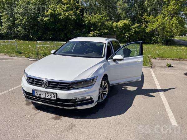 White Volkswagen Passat B8 2015 in Bauska, with an engine capacity of 1.80 L and mileage of 201 thousand km for 10200 €, photo 1 on AUTOMOTO.COM.LV