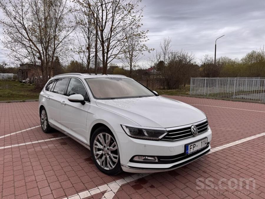 Balts Volkswagen Passat B8 2015 Preiļi, ar dzinēja tilpumu 2.00 L un nobraukumu 304 tūkst. km par 8500 €, foto 3 vietnē AUTOMOTO.COM.LV