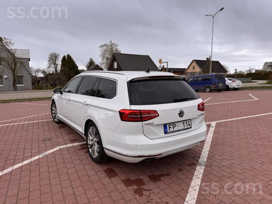 Balts Volkswagen Passat B8 2015 Preiļi, ar dzinēja tilpumu 2.00 L un nobraukumu 304 tūkst. km par 8500 €, foto 5 vietnē AUTOMOTO.COM.LV