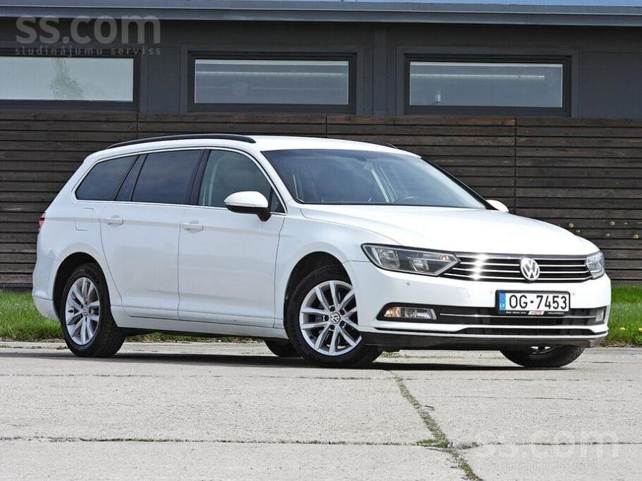 White Volkswagen Passat B8 2015 in Riga, with an engine capacity of 1.60 L and mileage of 375 thousand km for 7200 €, photo 4 on AUTOMOTO.COM.LV