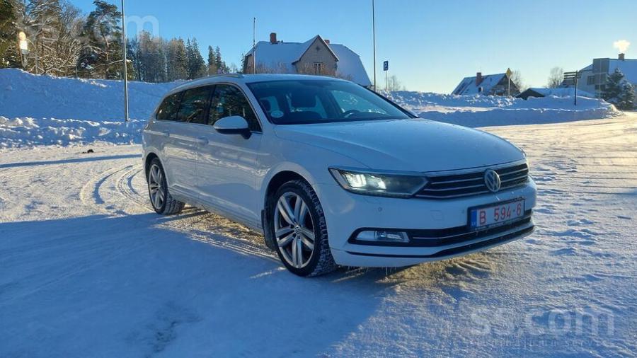 White Volkswagen Passat B8 2016 in Aluksne, with an engine capacity of 1.40 L and mileage of 0 thousand km for 9400 €, photo 2 on AUTOMOTO.COM.LV