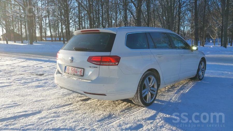 White Volkswagen Passat B8 2016 in Aluksne, with an engine capacity of 1.40 L and mileage of 0 thousand km for 9400 €, photo 8 on AUTOMOTO.COM.LV