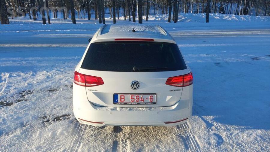 White Volkswagen Passat B8 2016 in Aluksne, with an engine capacity of 1.40 L and mileage of 0 thousand km for 9400 €, photo 11 on AUTOMOTO.COM.LV