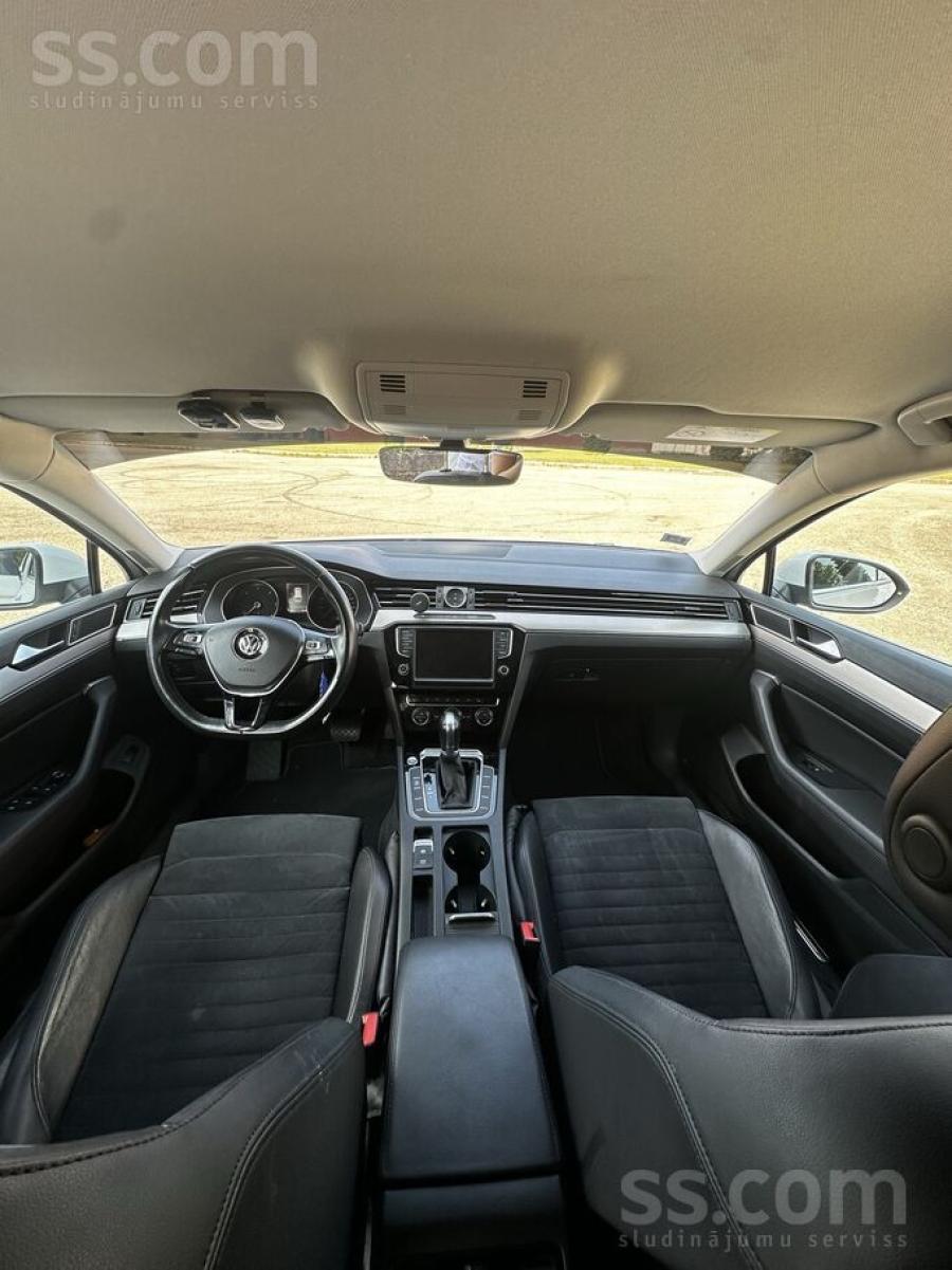 Balts Volkswagen Passat B8 2016 Gulbene, ar dzinēja tilpumu 2.00 L un nobraukumu 207 tūkst. km par 16200 €, foto 7 vietnē AUTOMOTO.COM.LV