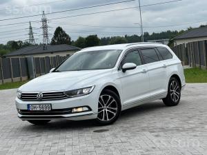 White Volkswagen Passat B8 2016 in Riga, with an engine capacity of 2.00 L and mileage of 296 thousand km for 8650 €, photo  on AUTOMOTO.COM.LV
