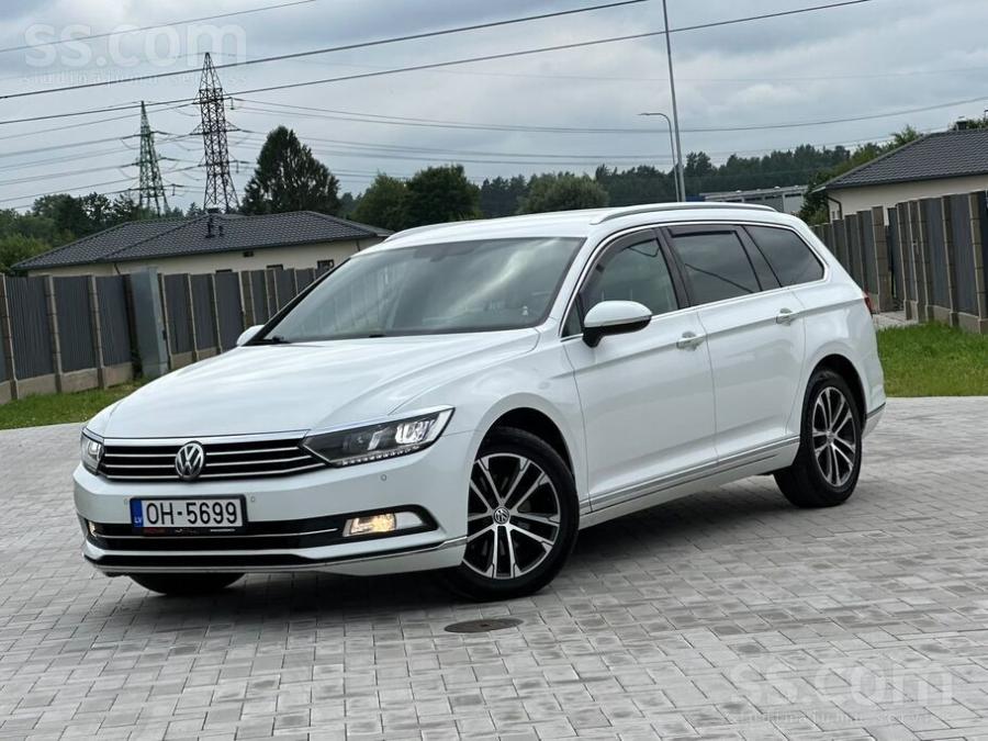 Balts Volkswagen Passat B8 2016 Rīga, ar dzinēja tilpumu 2.00 L un nobraukumu 296 tūkst. km par 8650 €, foto 1 vietnē AUTOMOTO.COM.LV