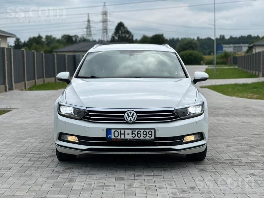 Balts Volkswagen Passat B8 2016 Rīga, ar dzinēja tilpumu 2.00 L un nobraukumu 296 tūkst. km par 8650 €, foto 6 vietnē AUTOMOTO.COM.LV