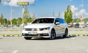 Balts Volkswagen Passat B8 2016 Rīga, ar dzinēja tilpumu 2.00 L un nobraukumu 255 tūkst. km par 12590 €, foto  vietnē AUTOMOTO.COM.LV