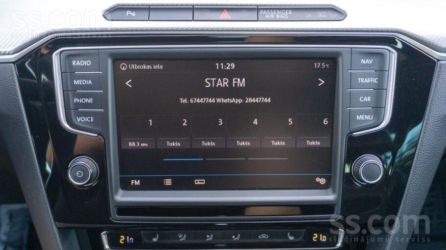 Balts Volkswagen Passat B8 2016 Rīga, ar dzinēja tilpumu 2.00 L un nobraukumu 255 tūkst. km par 12590 €, foto 32 vietnē AUTOMOTO.COM.LV