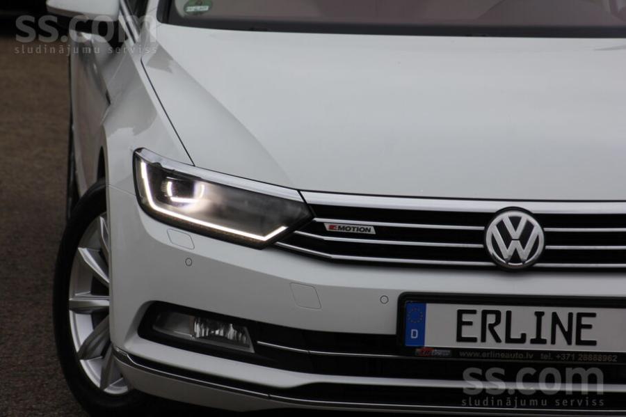 White Volkswagen Passat B8 2016 in Tukums, with an engine capacity of 2.00 L and mileage of 230 thousand km for 10500 €, photo 27 on AUTOMOTO.COM.LV