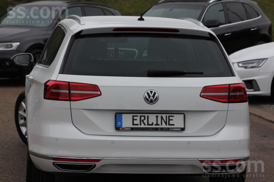 White Volkswagen Passat B8 2016 in Tukums, with an engine capacity of 2.00 L and mileage of 230 thousand km for 10500 €, photo 30 on AUTOMOTO.COM.LV