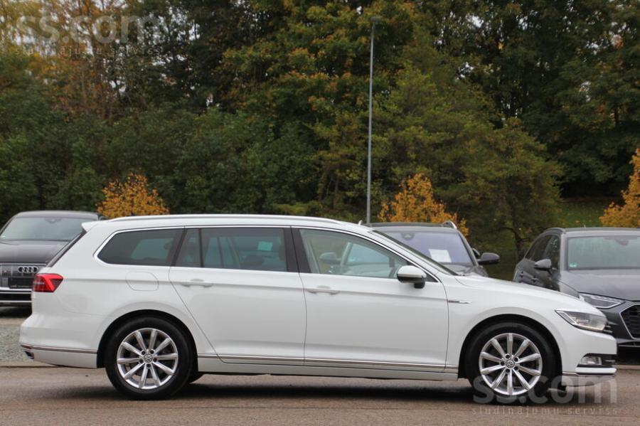 White Volkswagen Passat B8 2016 in Tukums, with an engine capacity of 2.00 L and mileage of 230 thousand km for 10500 €, photo 31 on AUTOMOTO.COM.LV