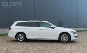 White Volkswagen Passat B8 2017 in Riga, with an engine capacity of 2.00 L and mileage of 0 thousand km for 8650 €, photo 5 on AUTOMOTO.COM.LV