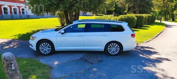 White Volkswagen Passat B8 2017 in Jelgava, with an engine capacity of 1.40 L and mileage of 97 thousand km for 10700 €, photo 7 on AUTOMOTO.COM.LV