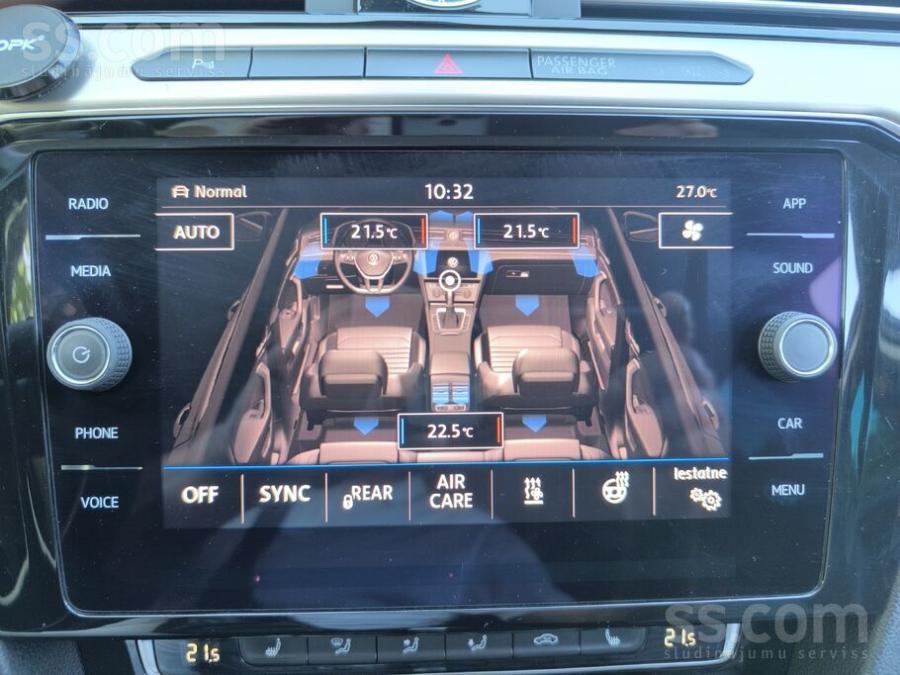 Balts Volkswagen Passat B8 2017 Rīga, ar dzinēja tilpumu 2.00 L un nobraukumu 244 tūkst. km par 12500 €, foto 19 vietnē AUTOMOTO.COM.LV