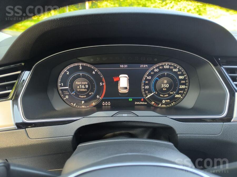Balts Volkswagen Passat B8 2017 Rīga, ar dzinēja tilpumu 2.00 L un nobraukumu 244 tūkst. km par 12500 €, foto 20 vietnē AUTOMOTO.COM.LV