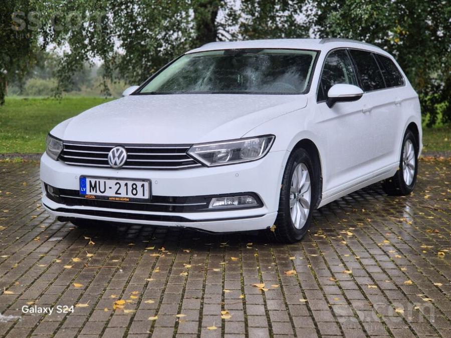 Белый Фольксваген Пассат Б8 2017 в Тукумс, объемом двигателя 1.60 л и пробегом 378 тыс. км за 9500 €, фото 1 на AUTOMOTO.COM.LV
