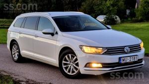 White Volkswagen Passat B8 2017 in Tukums, with an engine capacity of 1.60 L and mileage of 378 thousand km for 8999 €, photo 7 on AUTOMOTO.COM.LV
