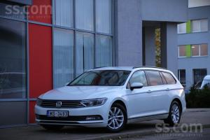 White Volkswagen Passat B8 2017 in Riga, with an engine capacity of 1.60 L and mileage of 189 thousand km for 8995 €, photo  on AUTOMOTO.COM.LV