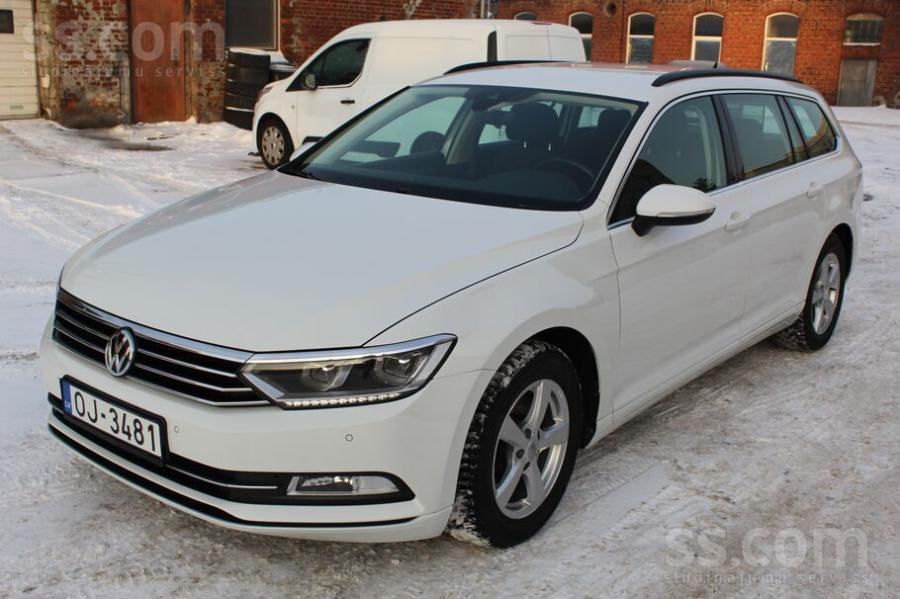 Balts Volkswagen Passat B8 2018 Liepāja, ar dzinēja tilpumu 2.00 L un nobraukumu 177 tūkst. km par 14250 €, foto 2 vietnē AUTOMOTO.COM.LV