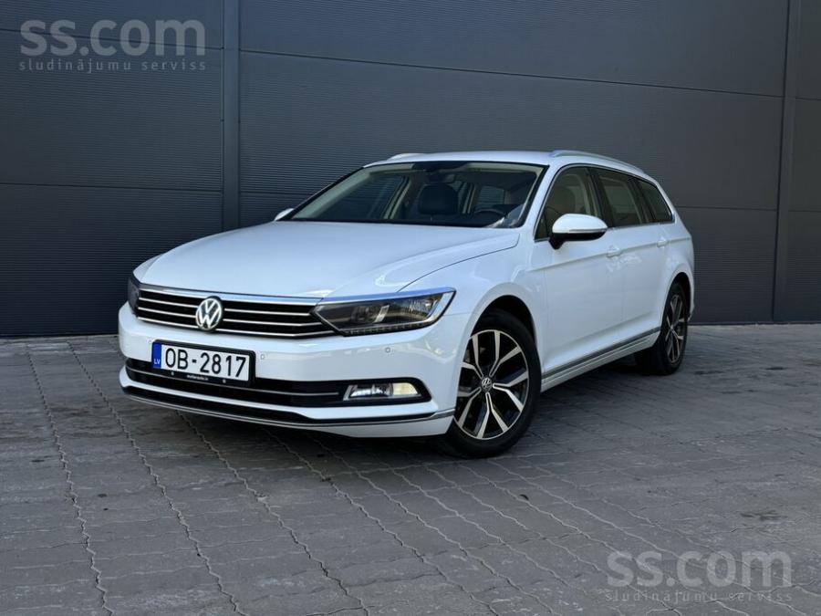 Balts Volkswagen Passat B8 2019 Rīga, ar dzinēja tilpumu 2.00 L un nobraukumu 178 tūkst. km par 16300 €, foto 1 vietnē AUTOMOTO.COM.LV