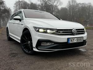 Белый Фольксваген Пассат Б8 2019 в Рига, объемом двигателя 2.00 л и пробегом 220 тыс. км за 16500 €, фото  на AUTOMOTO.COM.LV