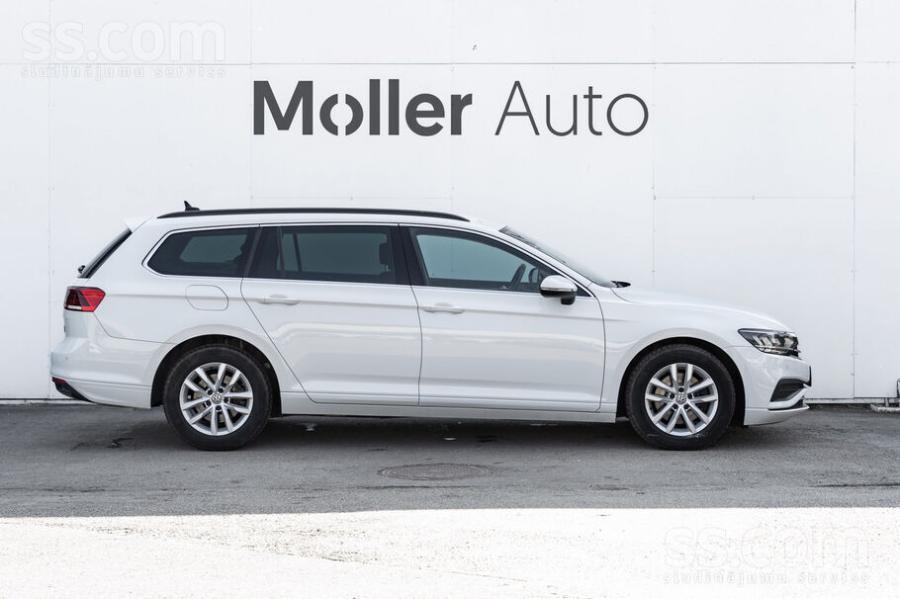 Balts Volkswagen Passat B8 2020 Rīga, ar dzinēja tilpumu 1.50 L un nobraukumu 130 tūkst. km par 9300 €, foto 5 vietnē AUTOMOTO.COM.LV