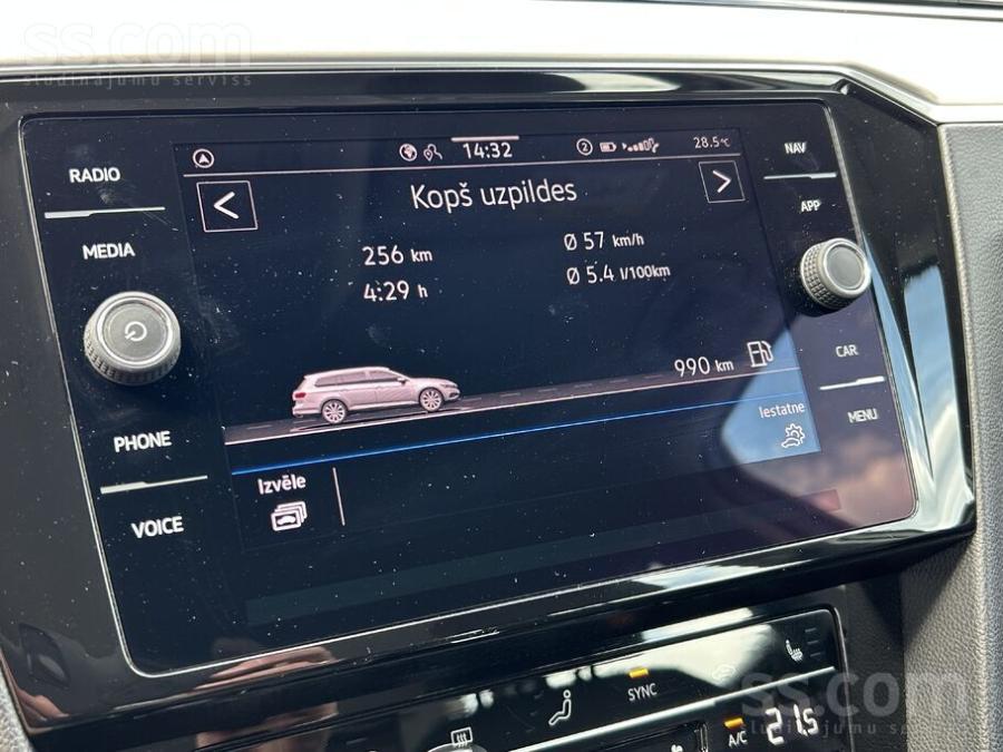 Balts Volkswagen Passat B8 2020 Rīga, ar dzinēja tilpumu 2.00 L un nobraukumu 162 tūkst. km par 18900 €, foto 16 vietnē AUTOMOTO.COM.LV