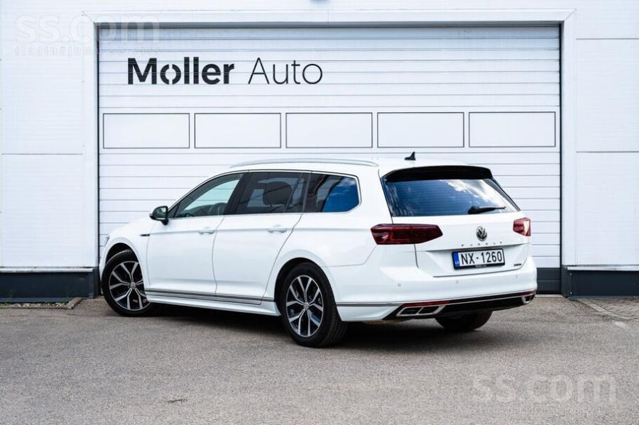Balts Volkswagen Passat B8 2020 Rīga, ar dzinēja tilpumu 2.00 L un nobraukumu 189 tūkst. km par 17950 €, foto 4 vietnē AUTOMOTO.COM.LV