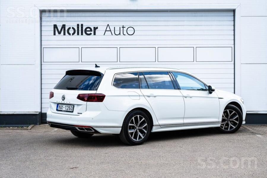 Balts Volkswagen Passat B8 2020 Rīga, ar dzinēja tilpumu 2.00 L un nobraukumu 189 tūkst. km par 17950 €, foto 5 vietnē AUTOMOTO.COM.LV