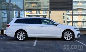 White Volkswagen Passat B8 2020 in Riga, with an engine capacity of 1.60 L and mileage of 185 thousand km for 12450 €, photo 3 on AUTOMOTO.COM.LV