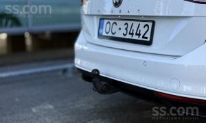 White Volkswagen Passat B8 2020 in Riga, with an engine capacity of 1.60 L and mileage of 185 thousand km for 12450 €, photo 10 on AUTOMOTO.COM.LV