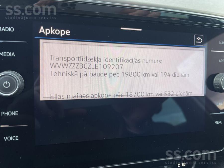 Белый Фольксваген Пассат Б8 2020 в Елгава, объемом двигателя 2.00 л и пробегом 180 тыс. км за 17000 €, фото 20 на AUTOMOTO.COM.LV