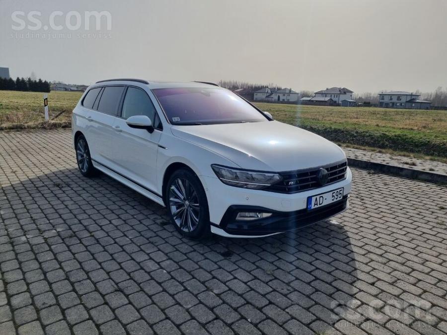 Balts Volkswagen Passat B8 2020 Rīga, ar dzinēja tilpumu 2.00 L un nobraukumu 148 tūkst. km par 17700 €, foto 1 vietnē AUTOMOTO.COM.LV