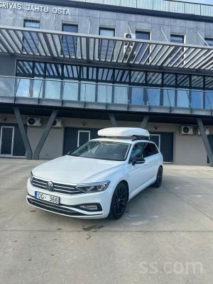 Balts Volkswagen Passat B8 2020 Rīga, ar dzinēja tilpumu 2.00 L un nobraukumu 67 tūkst. km par 19800 €, foto  vietnē AUTOMOTO.COM.LV