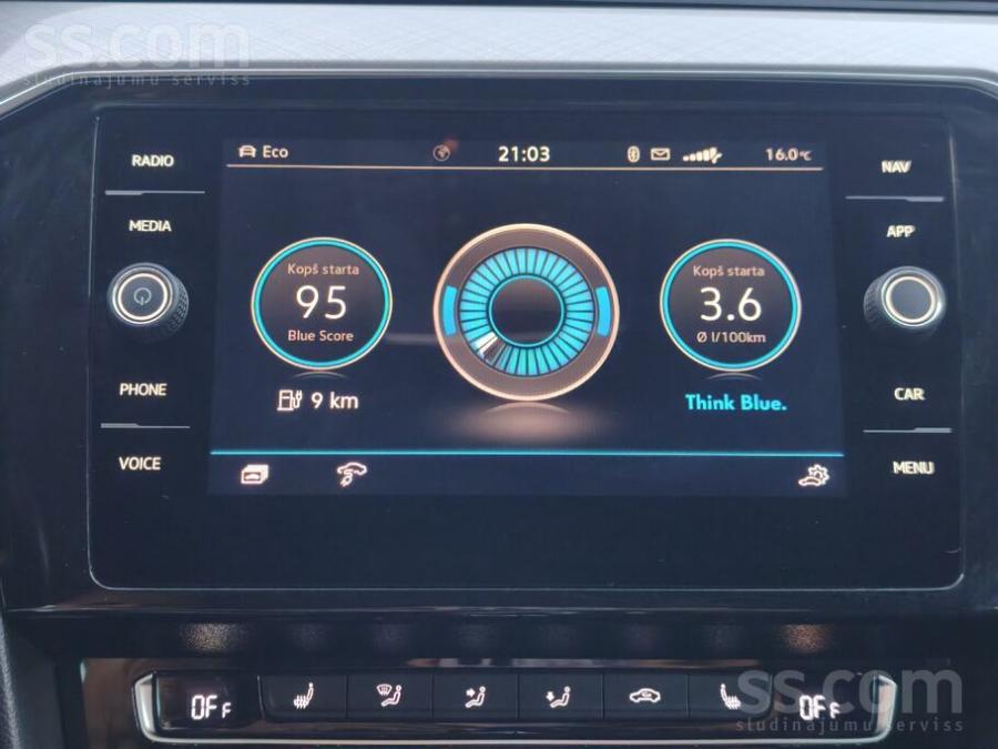 Balts Volkswagen Passat B8 2020 Rēzekne, ar dzinēja tilpumu 1.40 L un nobraukumu 193 tūkst. km par 16500 €, foto 24 vietnē AUTOMOTO.COM.LV