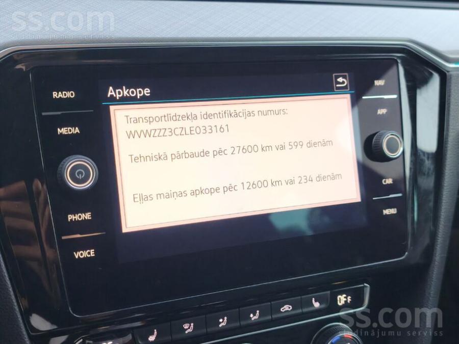 Balts Volkswagen Passat B8 2020 Rēzekne, ar dzinēja tilpumu 1.40 L un nobraukumu 193 tūkst. km par 16500 €, foto 25 vietnē AUTOMOTO.COM.LV