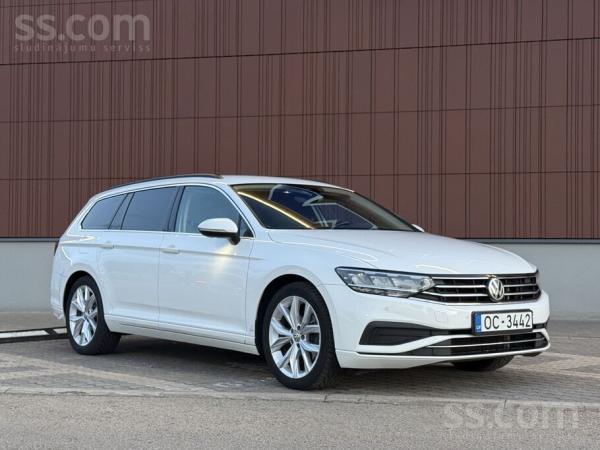 White Volkswagen Passat B8 2020 in Riga, with an engine capacity of 1.60 L and mileage of 185 thousand km for 12400 €, photo 1 on AUTOMOTO.COM.LV