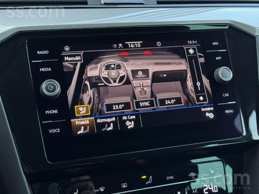 Balts Volkswagen Passat B8 2021 Valmiera, ar dzinēja tilpumu 2.00 L un nobraukumu 169 tūkst. km par 16500 €, foto 16 vietnē AUTOMOTO.COM.LV
