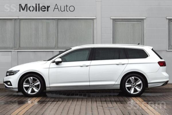 Balts Volkswagen Passat B8 2021 Ventspils, ar dzinēja tilpumu 2.00 L un nobraukumu 160 tūkst. km par 19550 €, foto 2 vietnē AUTOMOTO.COM.LV