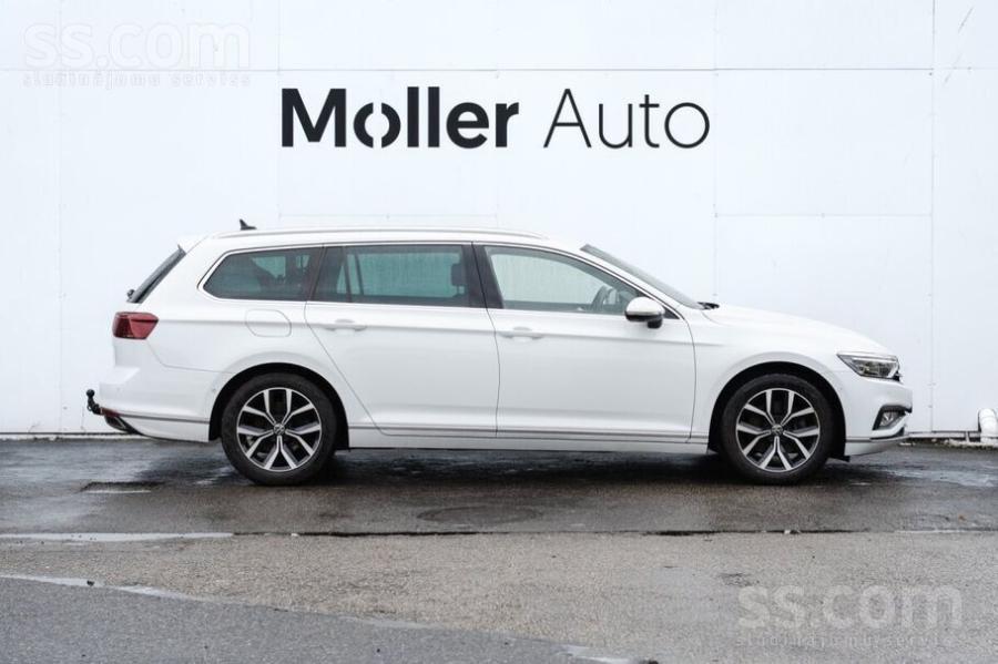 Balts Volkswagen Passat B8 2023 Rīga, ar dzinēja tilpumu 2.00 L un nobraukumu 140 tūkst. km par 23500 €, foto 6 vietnē AUTOMOTO.COM.LV